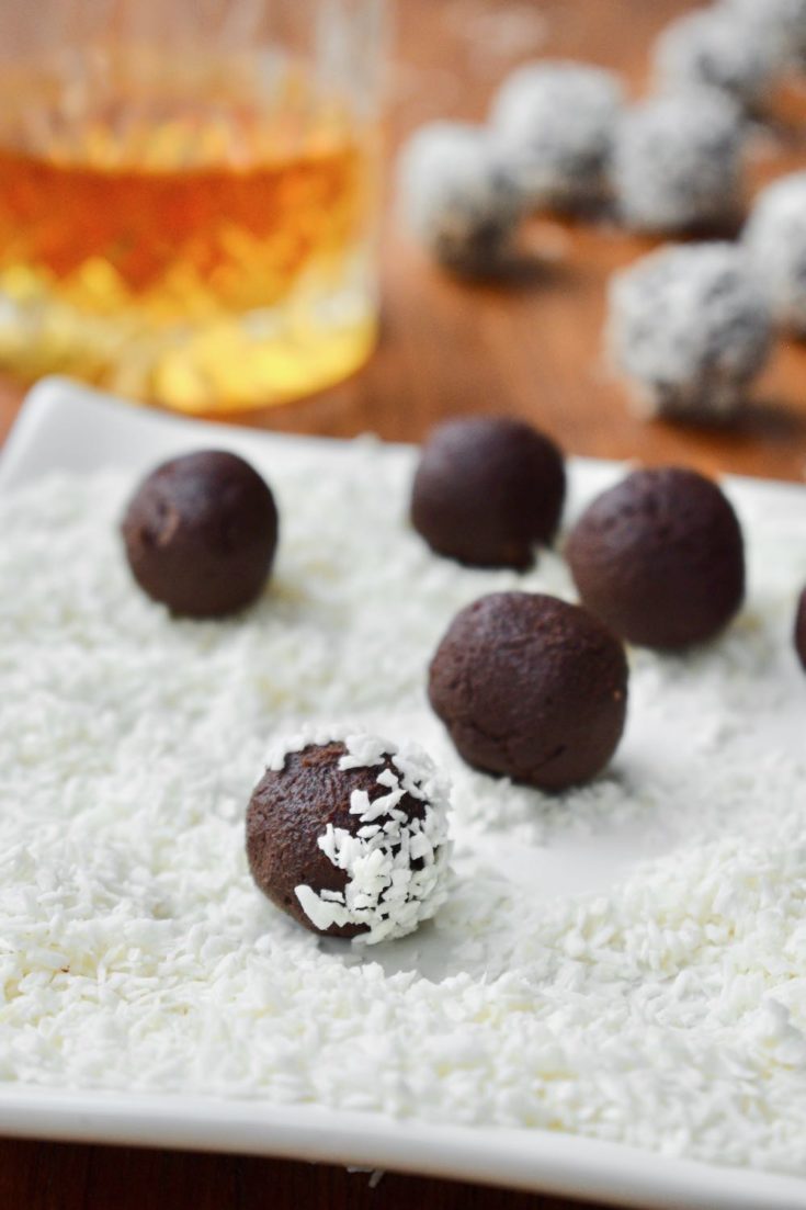 Vegan Rum Truffle Recipe - Vegan on Board