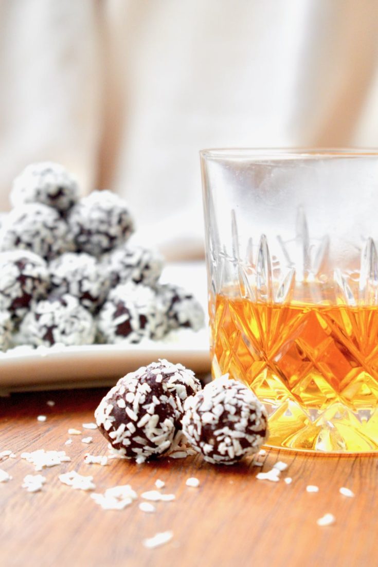 Vegan Rum Truffle Recipe - Vegan on Board