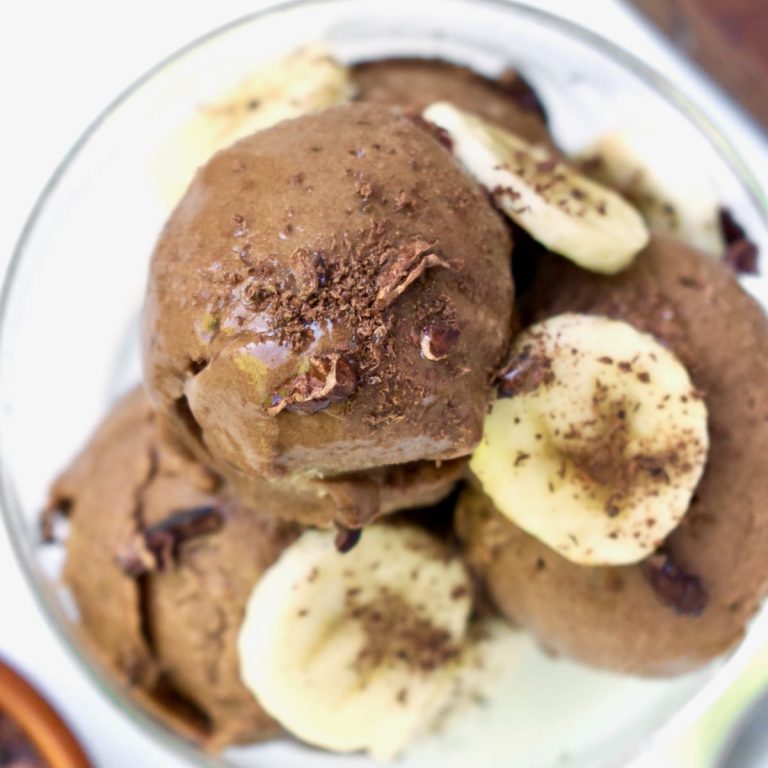 Chocolate Nice Cream Recipe - Vegan on Board