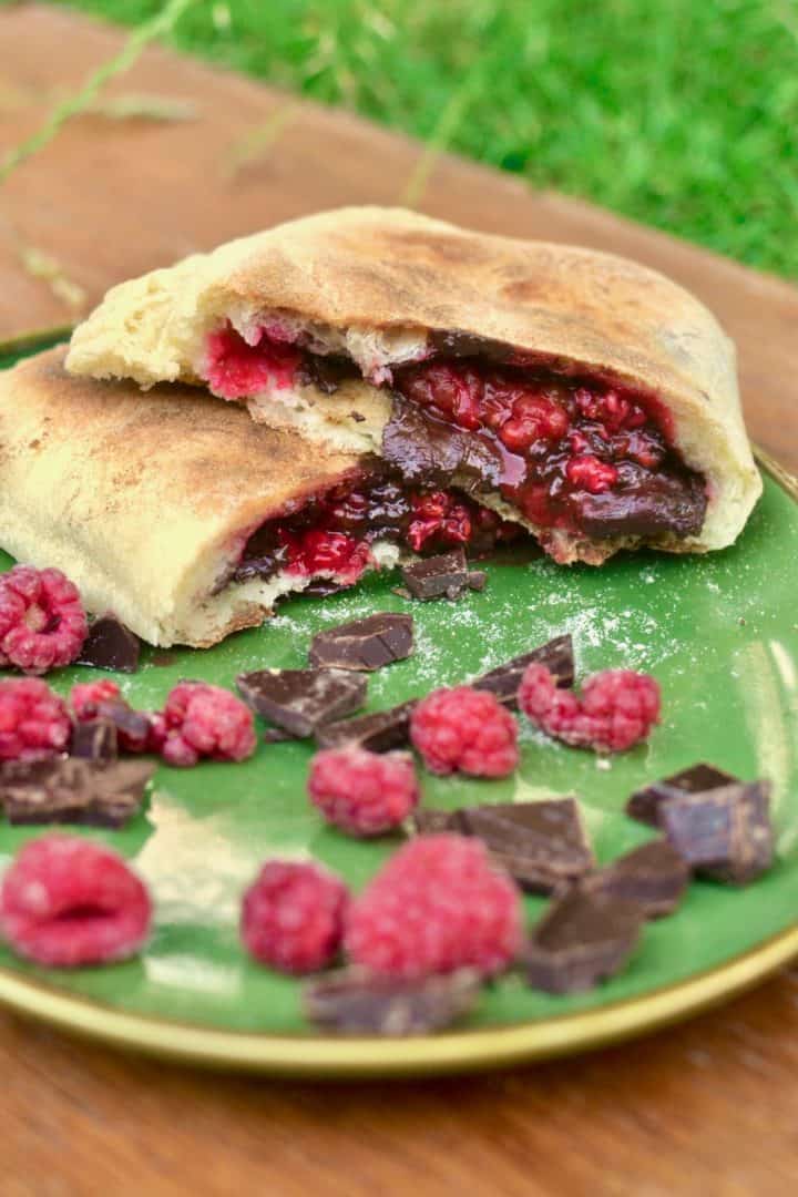 Vegan Dessert Calzone - Three Ways! - Vegan on Board