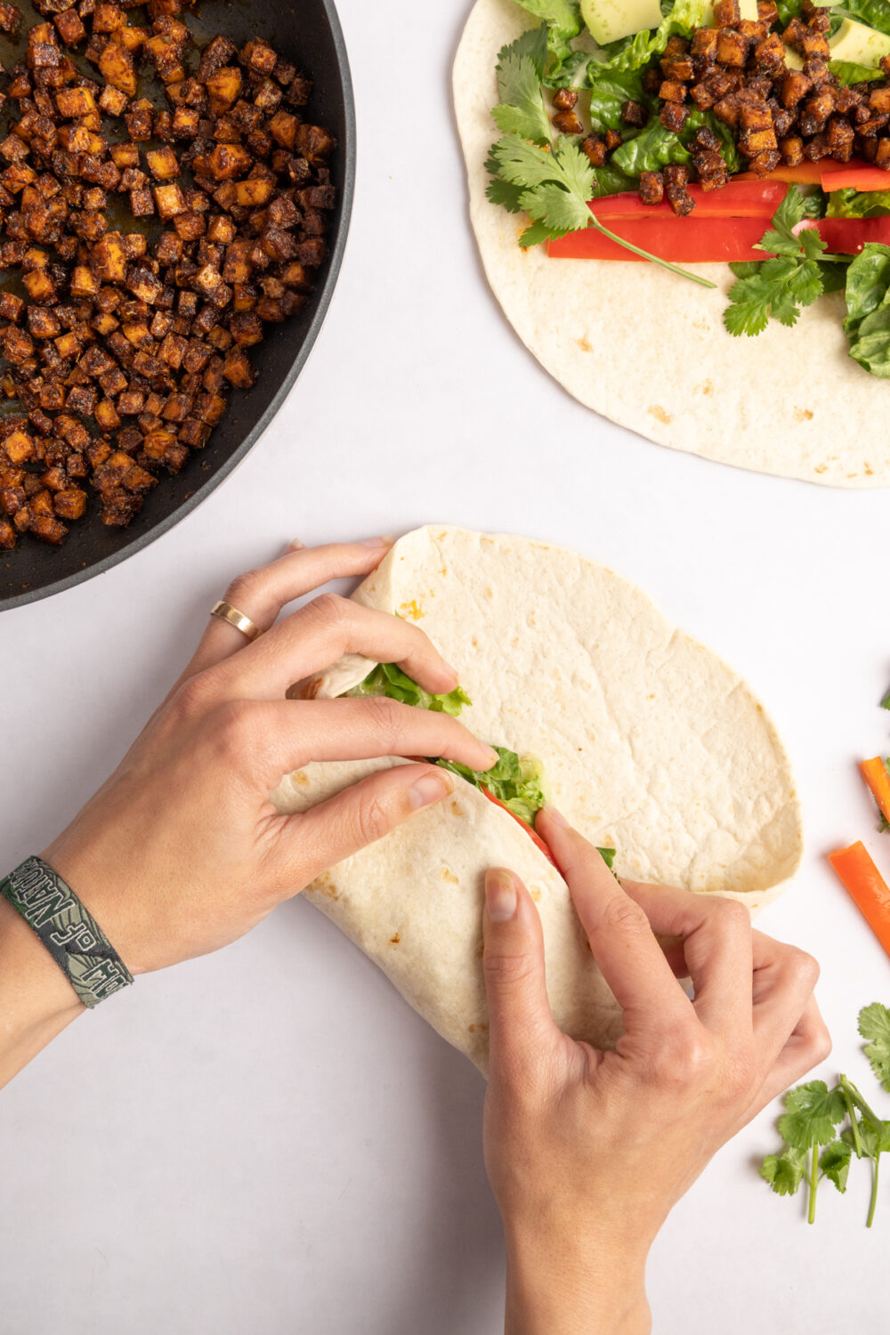 Easy Tofu Wraps - Vegan on Board