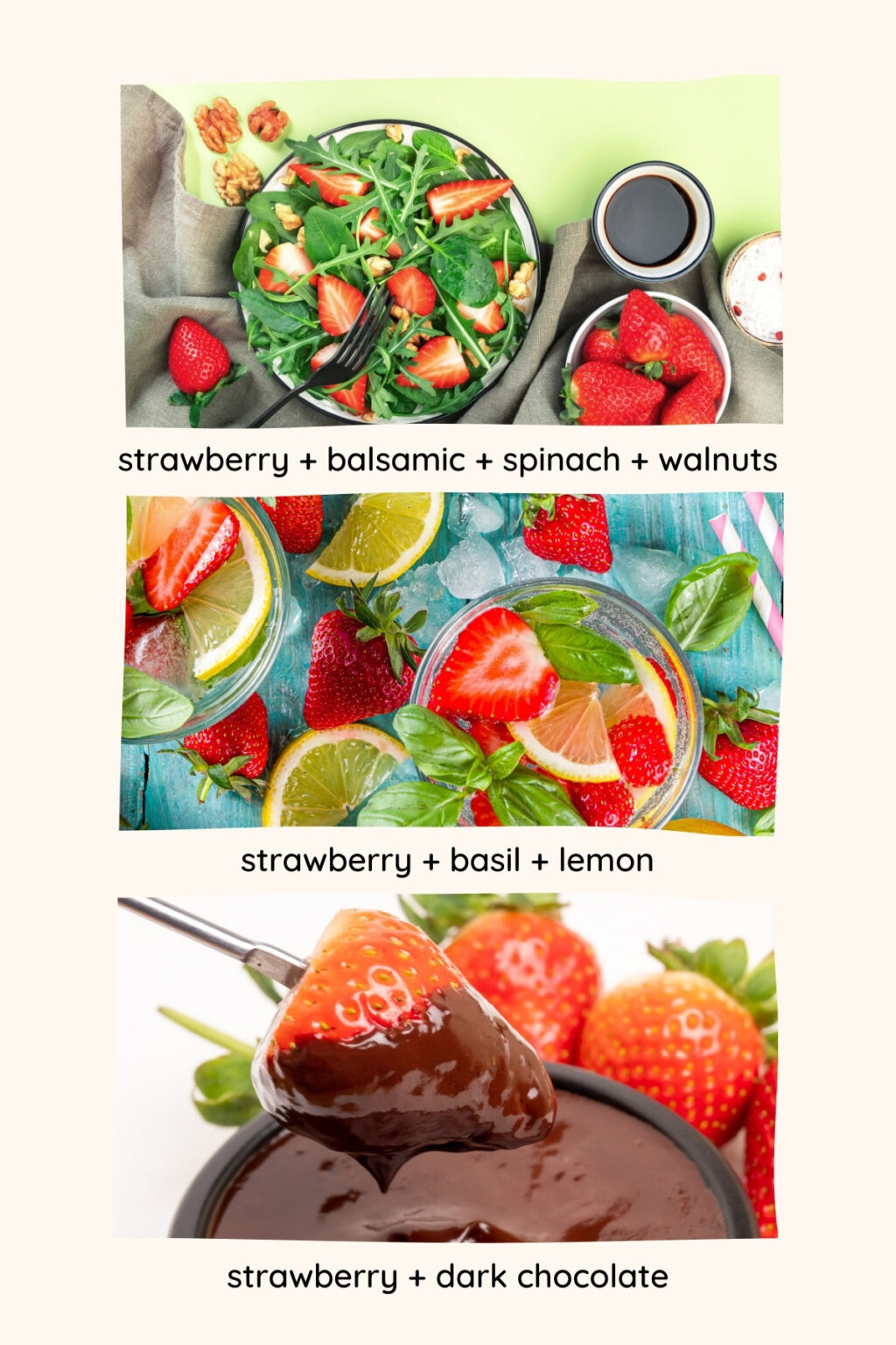 What Goes Well with Strawberries?
