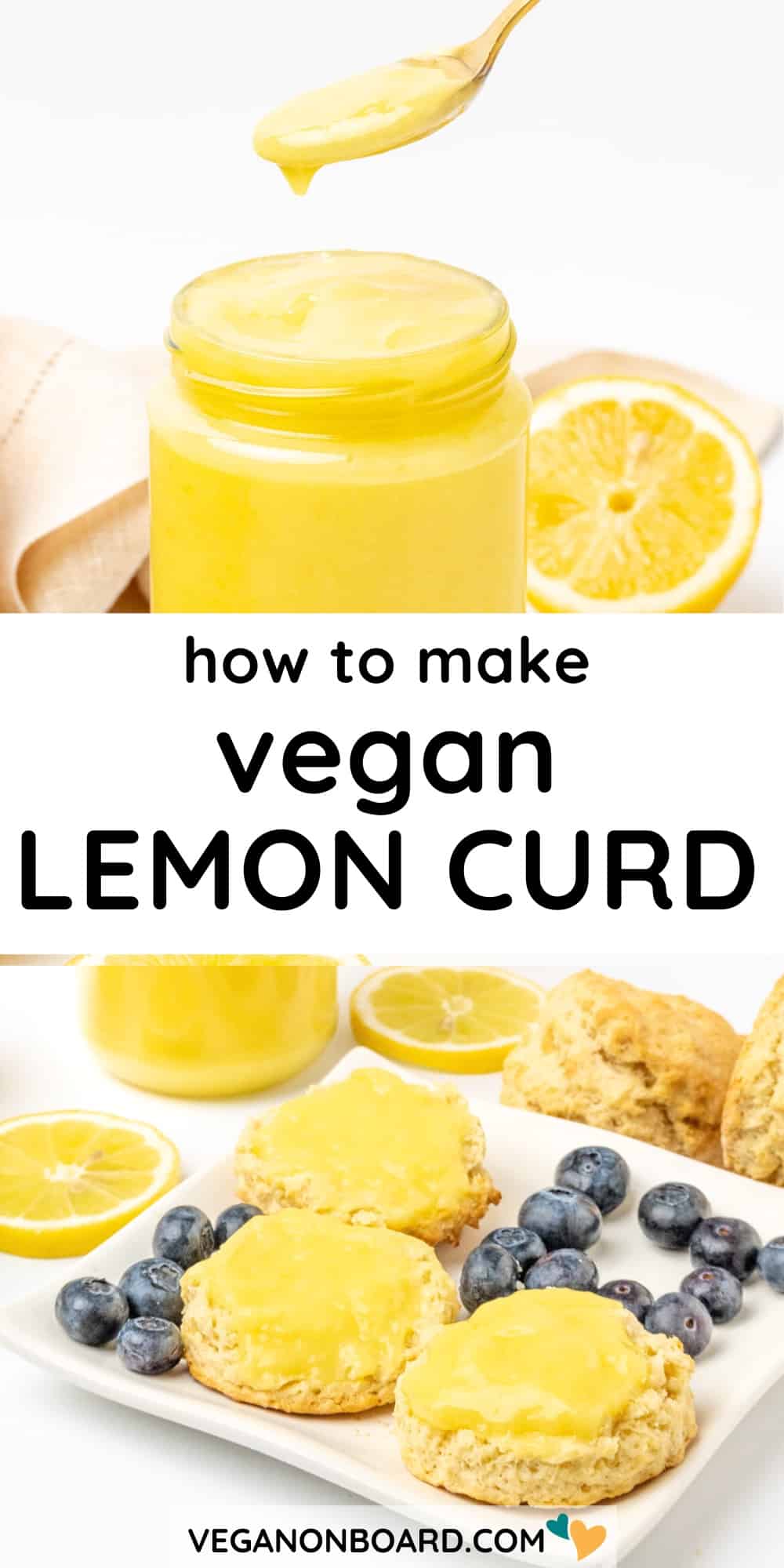 Vegan Lemon Curd - Vegan on Board
