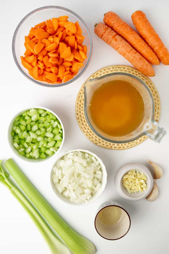 Carrot And Celery Soup - Vegan on Board
